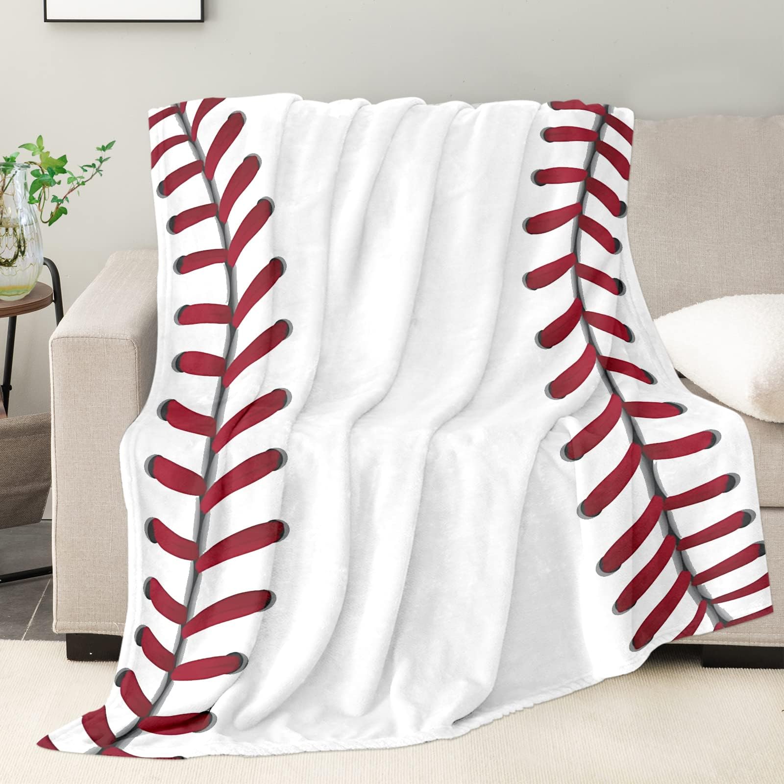 Amazon.com: MASTIEE Baseball Blanket for Boys Adults, Baseball Gifts ...