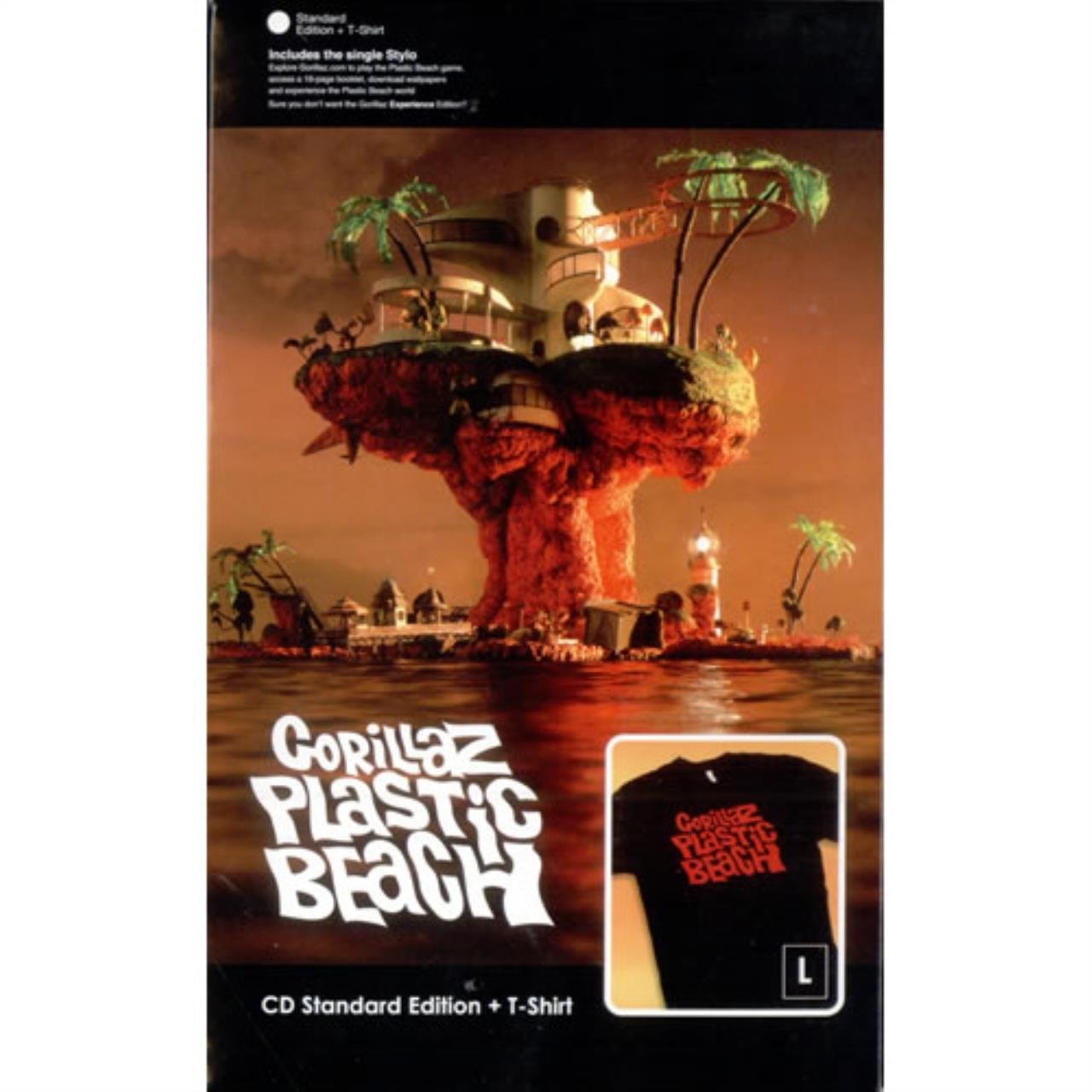 Amazon.com: Plastic Beach [CD and T-shirt]: 5099963115932: Gorillaz: Books