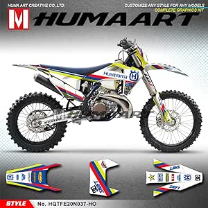 Amazon.co.jp: HUMAART Motorcycle Decal Fit Husqvarna 2019-2022 TC 125 ...