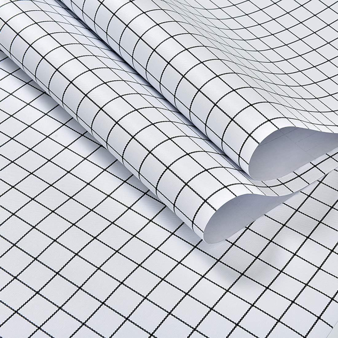 Amazon.com - GLOW4U Self Adhesive Plaid Pattern Decorative Vinyl ...