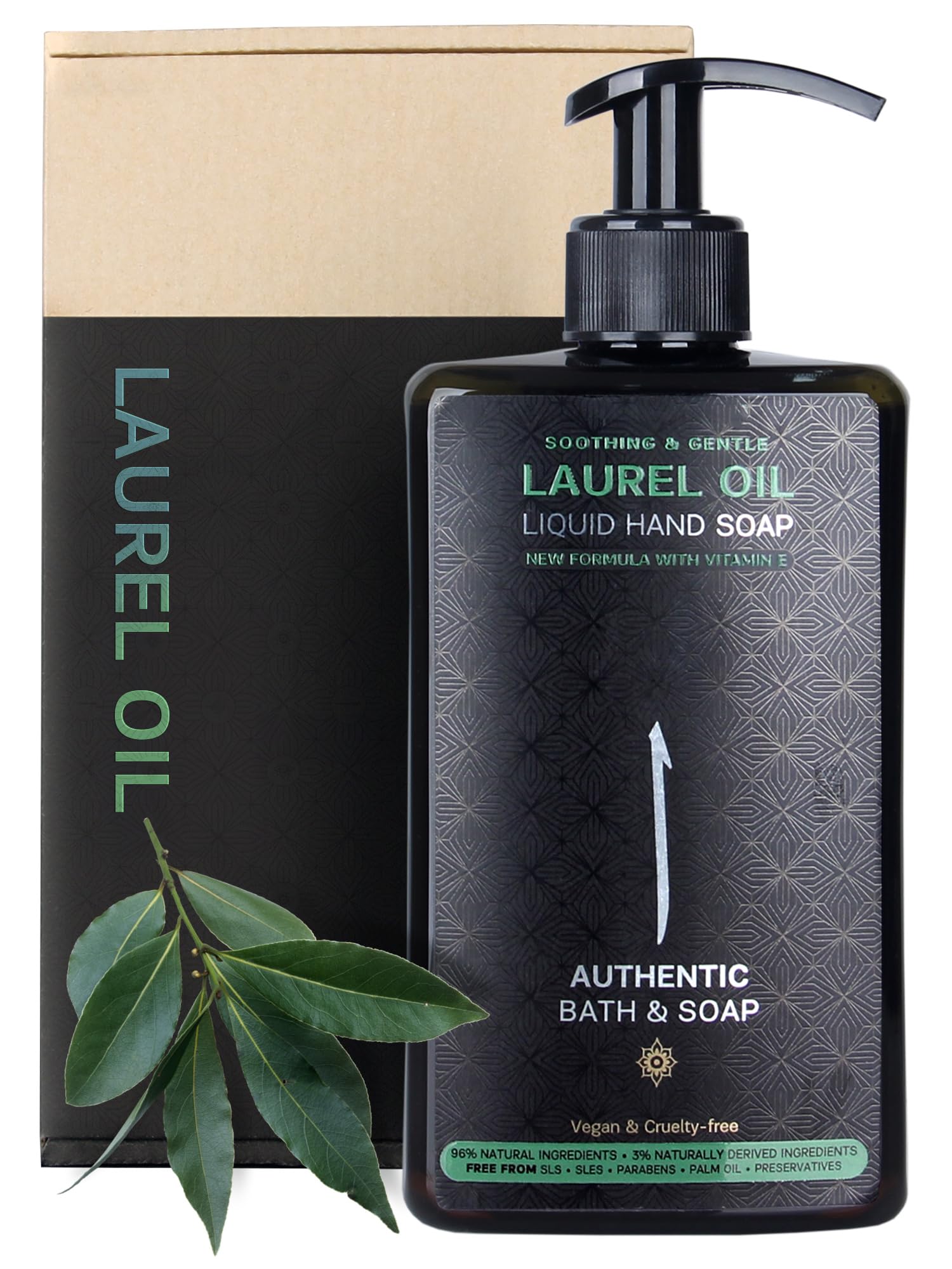 Amazon.com : AUTHENTIC BATH & SOAP Natural - Castile Soap Liquid with ...