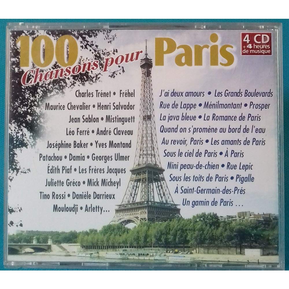 100 Chansons pour Paris: Compilation, Franåois Jacqueline: Amazon.fr ...