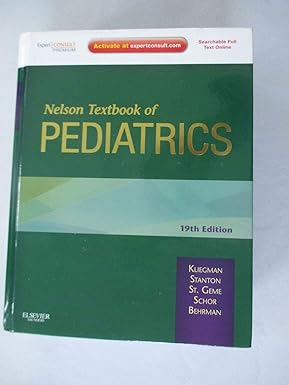 Nelson Textbook of Pediatrics: Expert Consult Premium Edition ...
