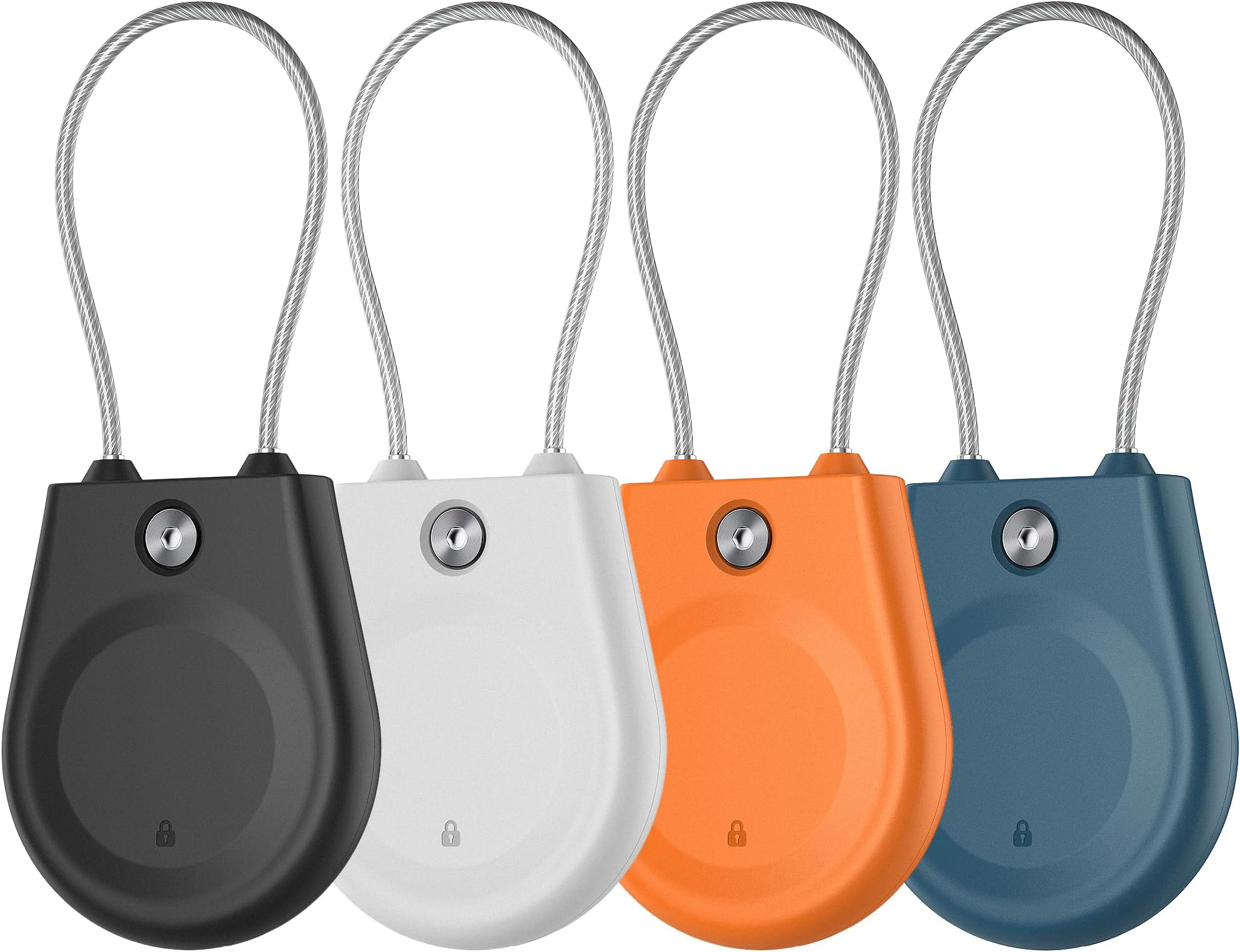 Amazon.com: for Apple AirTag Holder, Airtag Lock Case with Wire Cable ...