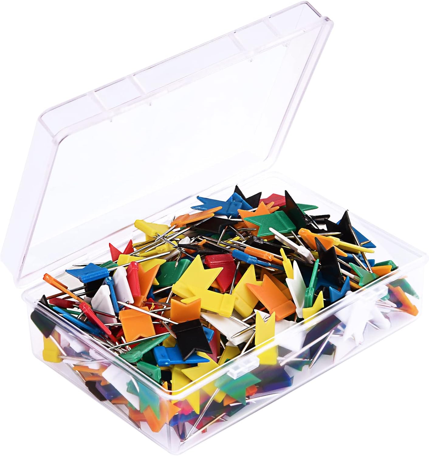 300 Assorted Map Flag Push Pins with 7 Colors - Nepal | Ubuy