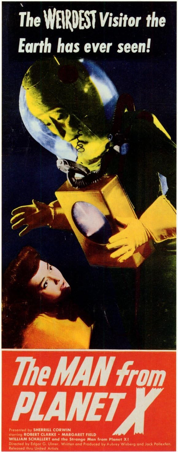 Amazon.com: The Man From Planet X Poster Movie B 11x17 Robert Clarke ...