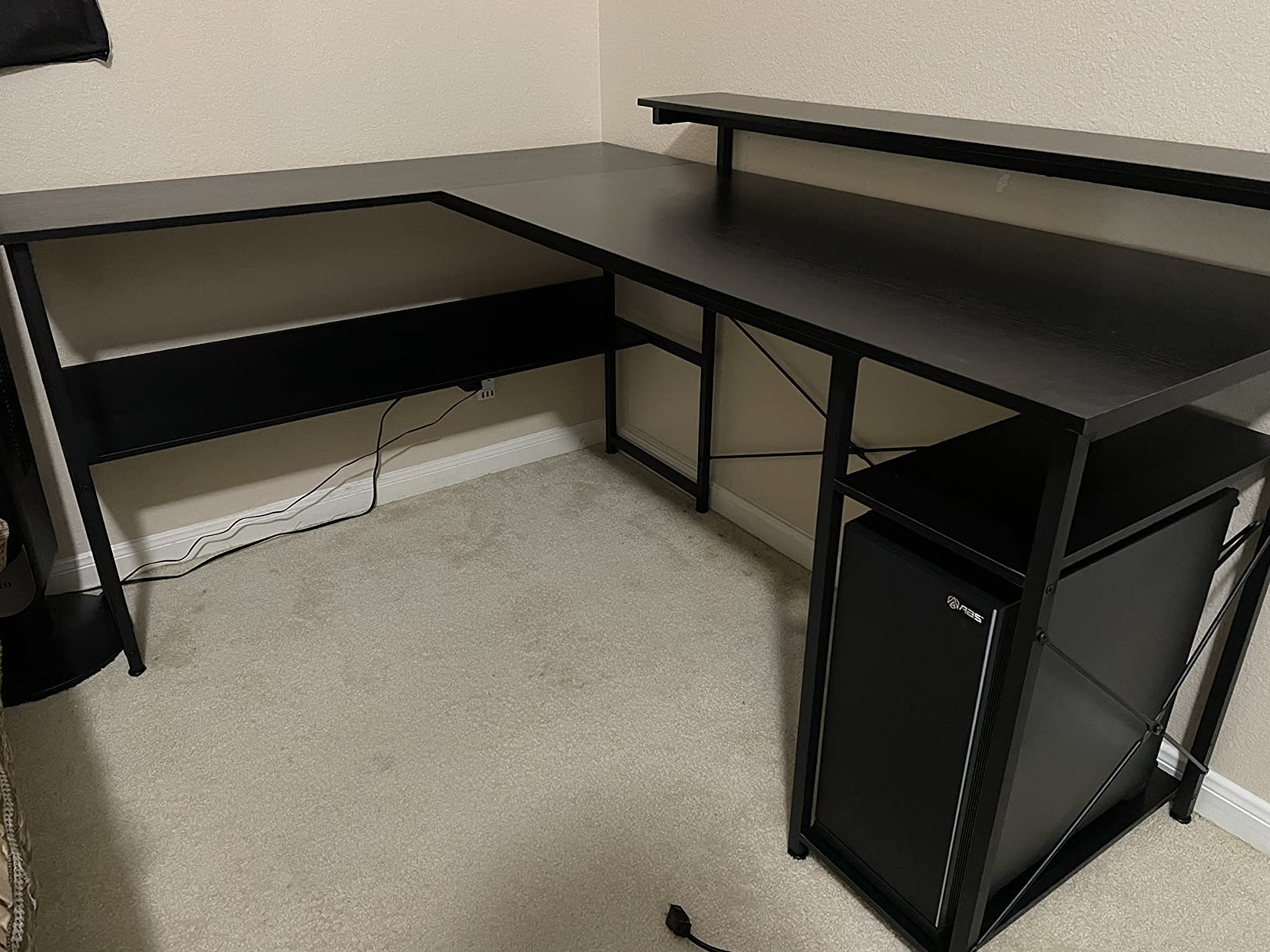 $25/mo - Finance ODK L Shaped Computer Desk, 54" Reversible L Shaped ...