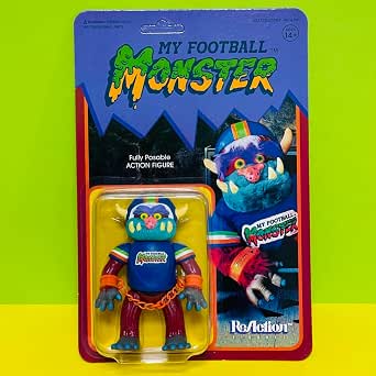 Amazon.co.jp: SUPER 7 My Football Monster Reaction Figure : Hobbies