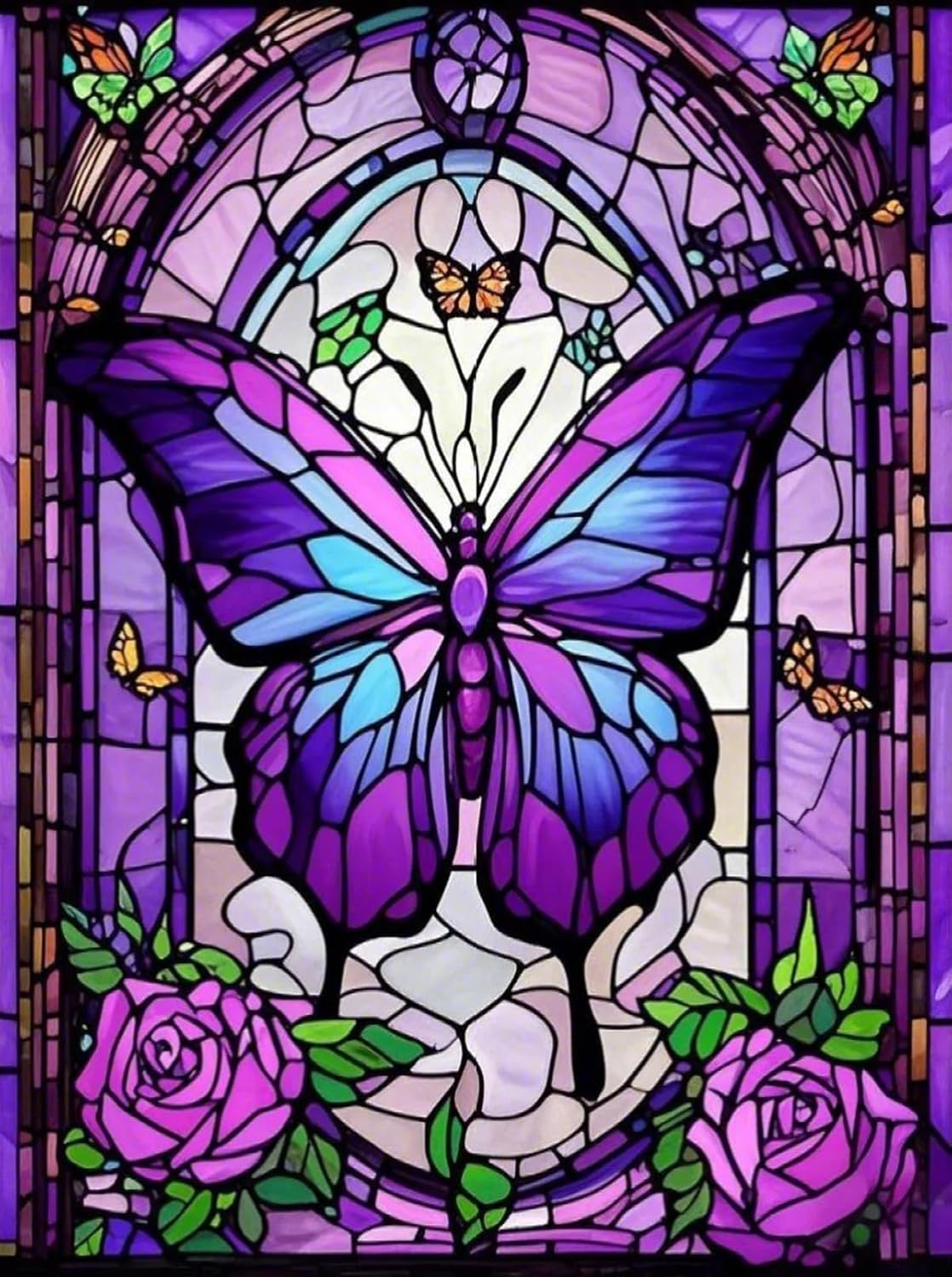 Amazon.com: wavaiov Butterfly Diamond Art Kits for Adults Beginners, 5D ...