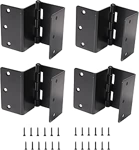4-Pack Heavy Duty Expandable Door Hinges 3.5 inch Offset Hinges SPCC ...