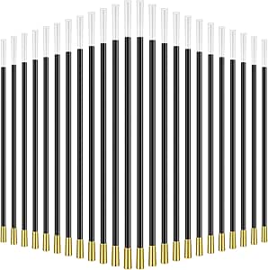 Amazon.com: Shappy 48 Pcs Plastic Magic Wand Black and White Spell ...