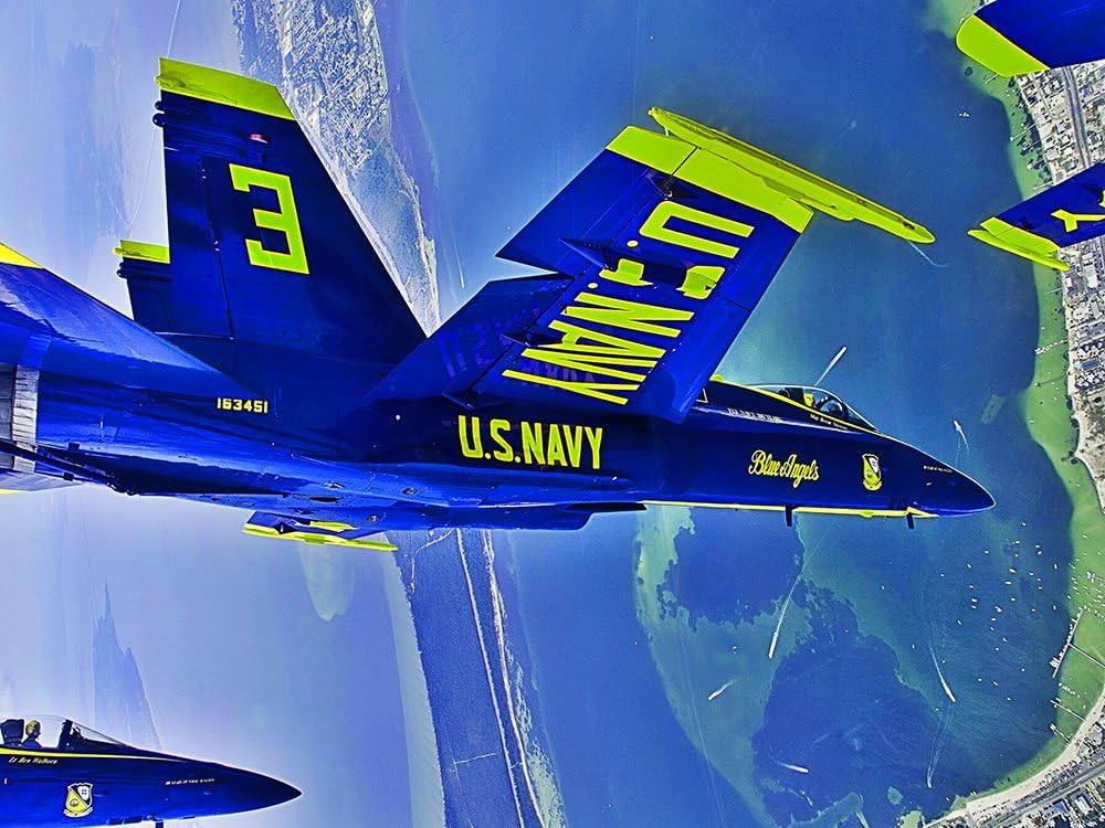 Amazon.com: Blue Angels Poster Blue Angels Pictures Navy Gifts 18X24 ...