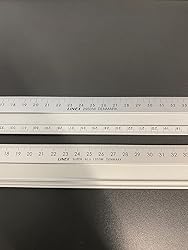 Linex Hobby Cutting Ruler Anti-slip Light Aluminium 1 Bevelled Side 1 ...