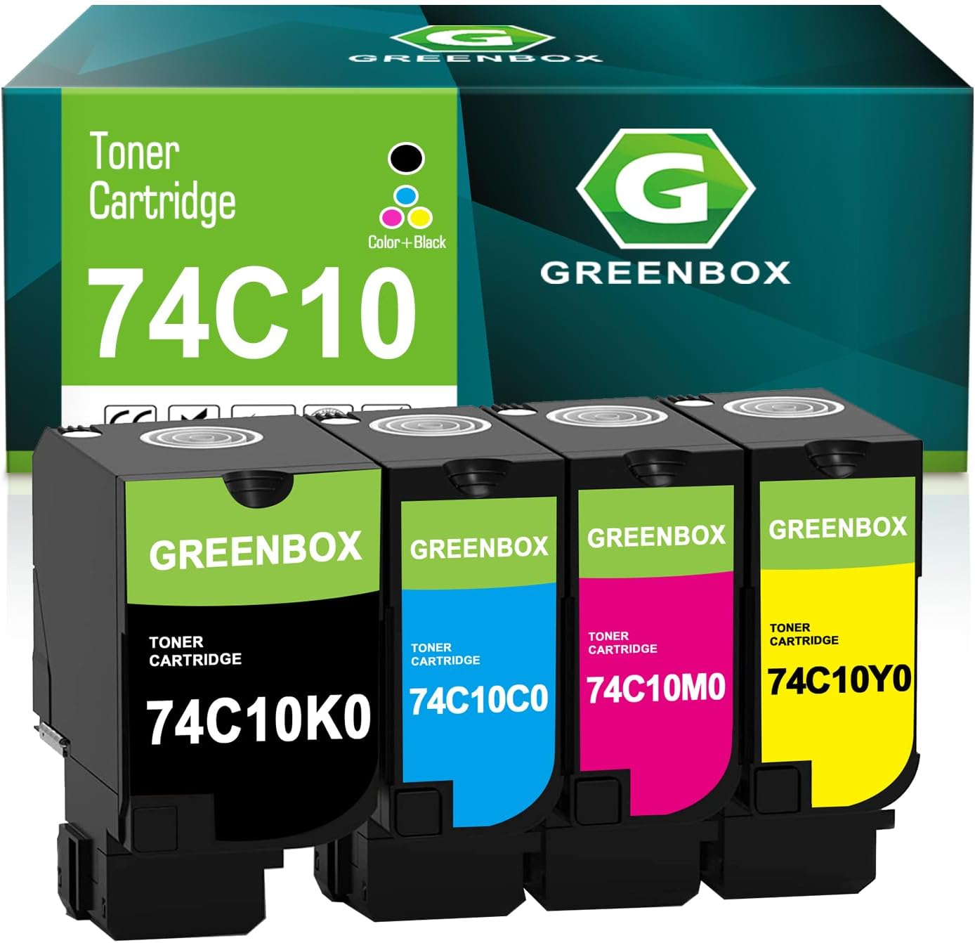 Amazon.com: GREENBOX Compatible CS725 High Yield Toner Cartridge ...