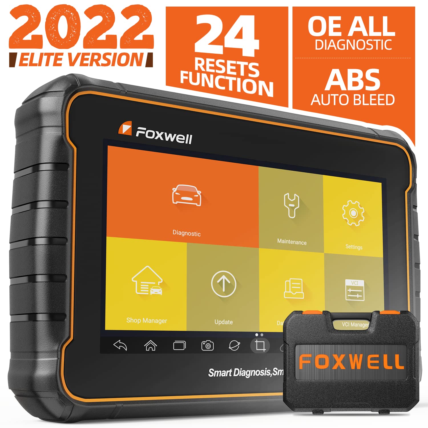 FOXWELL Scanner GT60 OE-Level All System Diagnostic, Scanner for Car ...