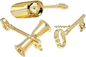 Amazon.com | Godinger Key Design 3-Pc Gold Bar Set,: Bowls: Bowls