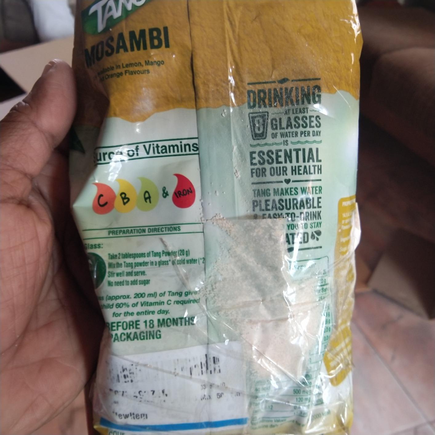 Tang Mosambi Instant Drink Mix, 500 gm Pack : Amazon.in: Grocery ...