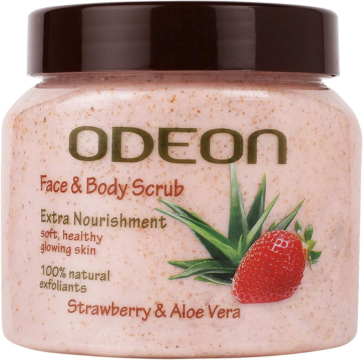Amazon.com : Strawberry Aloe Vera Dark Spot Reduction Exfoliating Body ...