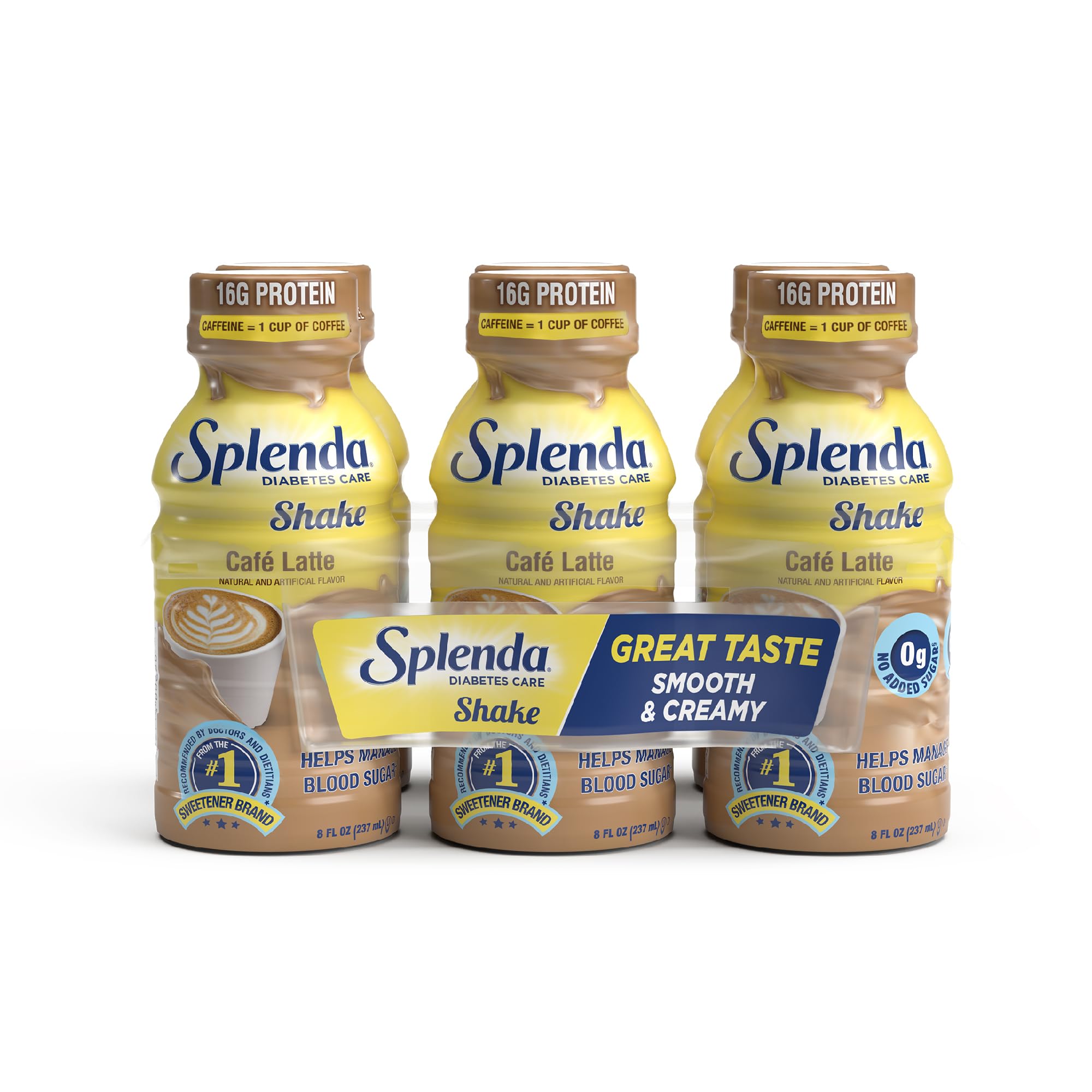 Amazon.com : SPLENDA Diabetes Care Shakes - Meal Replacement Shake, 8 ...