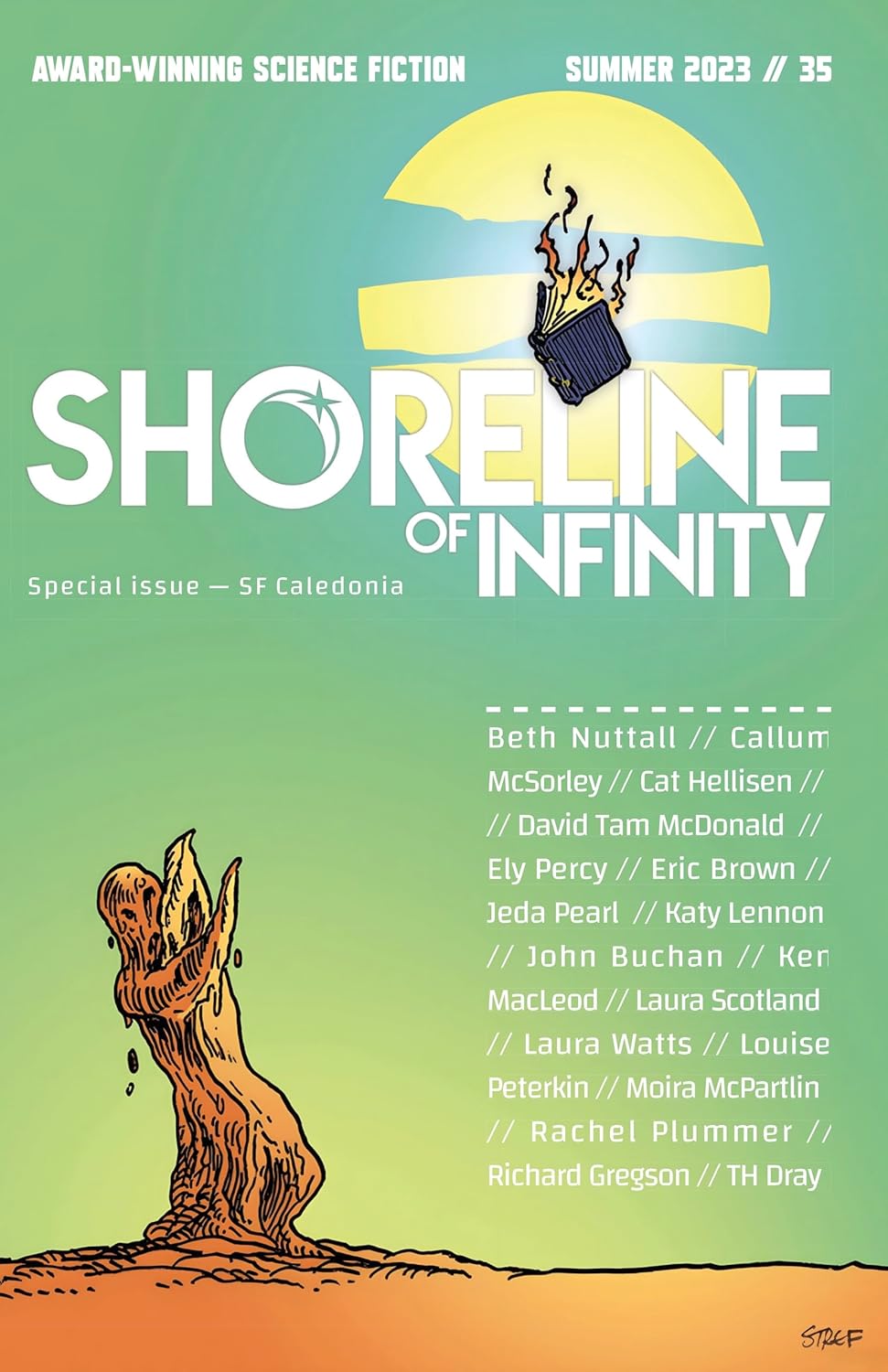Amazon.com: Shoreline of Infinity 35: Science Fiction Magazine ...