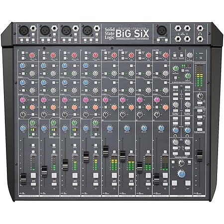 Amazon.com: Solid State Logic BiG SiX SuperAnalogue Mixing Console and ...
