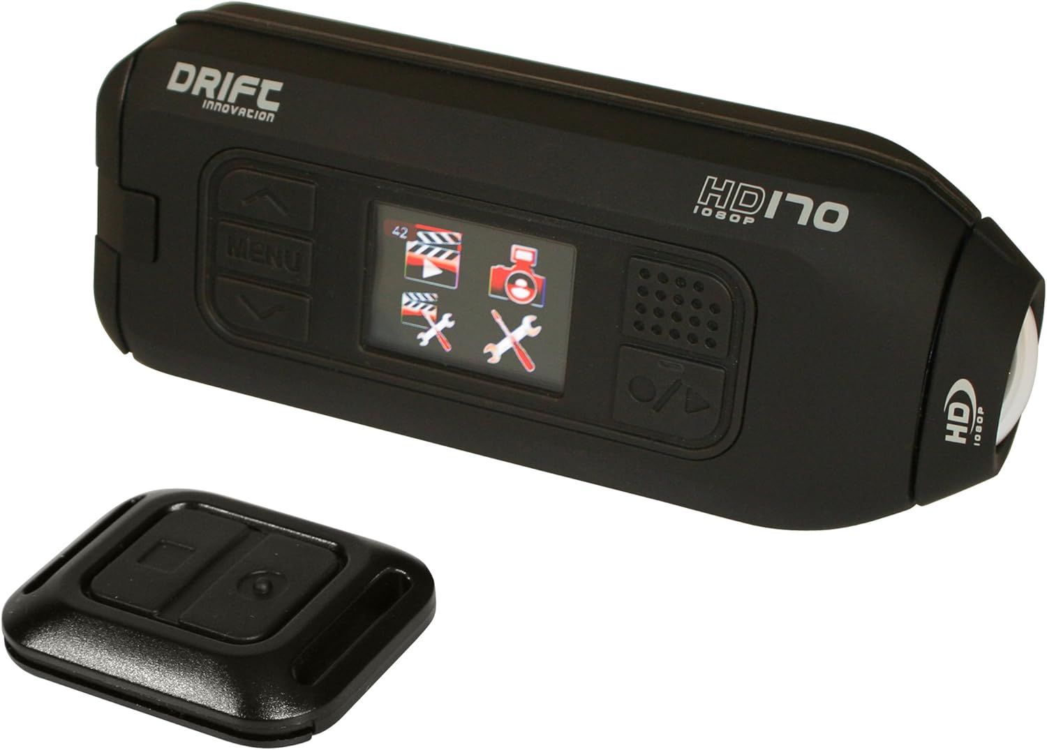 Amazon.com : Drift Innovation HD170 Stealth Action Camera with HD ...