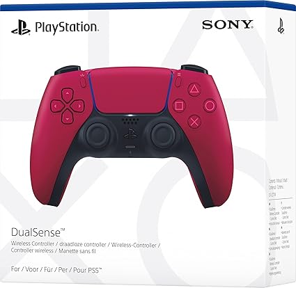 DualSense Cosmic Red Wireless Controller : Amazon.co.uk: PC & Video Games