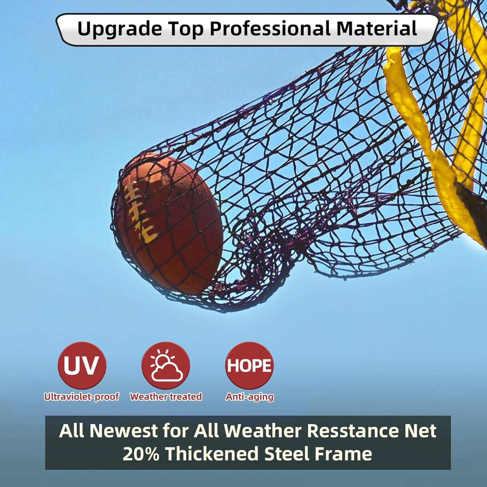 Snapklik.com : YNSZAS NEW Football Throwing Target Net, 7x7 FT ...