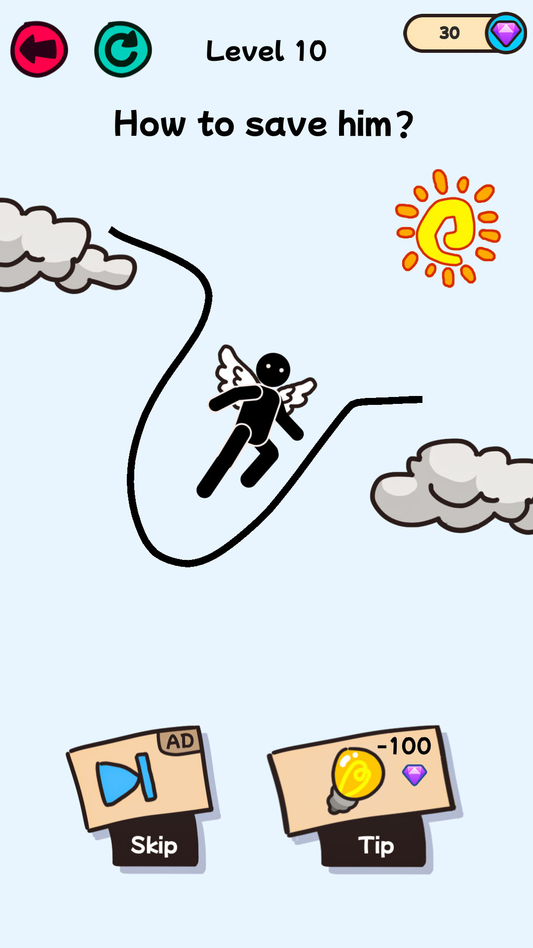 Rescue Stickman Draw Puzzle Master 3D: Draw Lines Save the Stick Hero ...