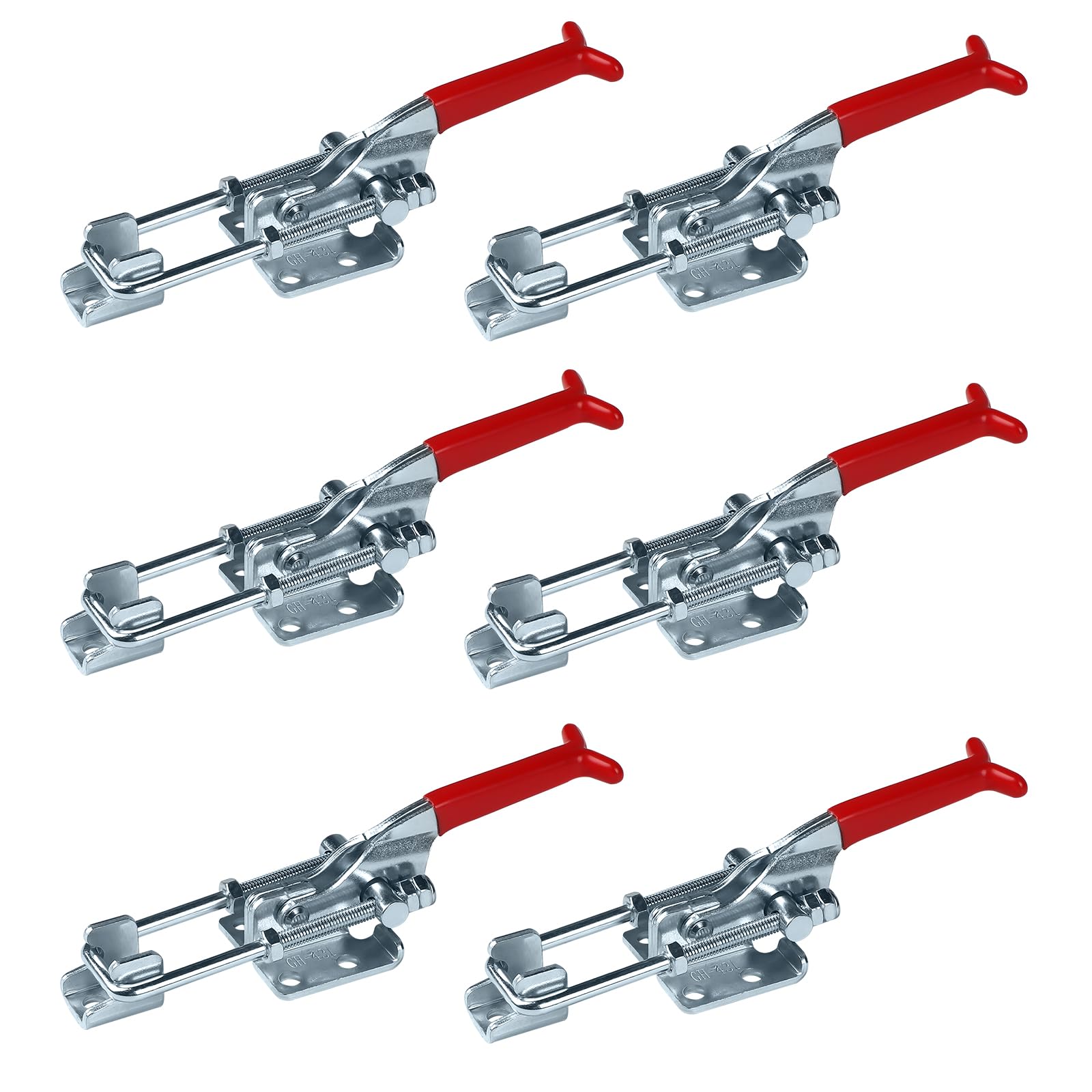 Metal Toggle Clamp Buckle Lock Fastener Lockable Truck Trailer Body ...