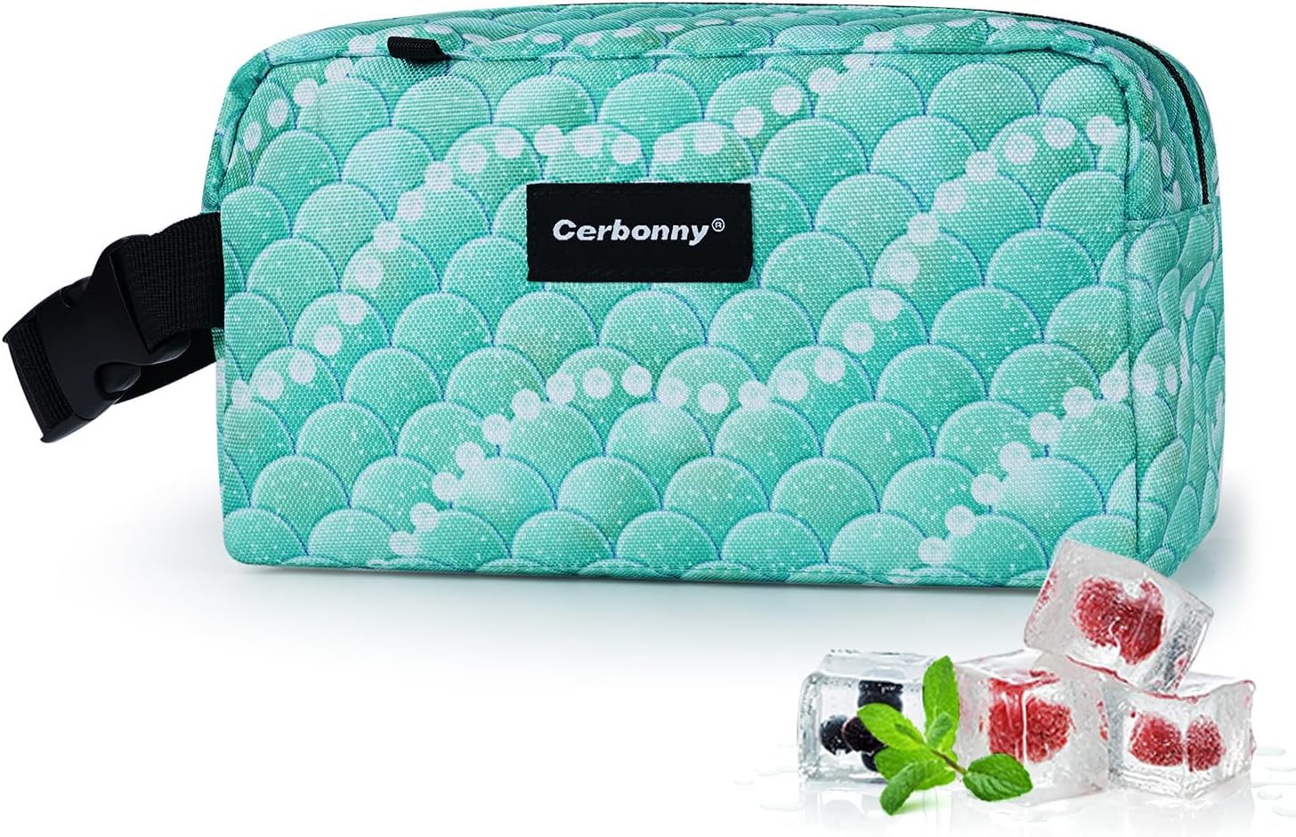 Amazon.com: Cerbonny Small Cooler Bag Freezable Lunch Bag for Work ...