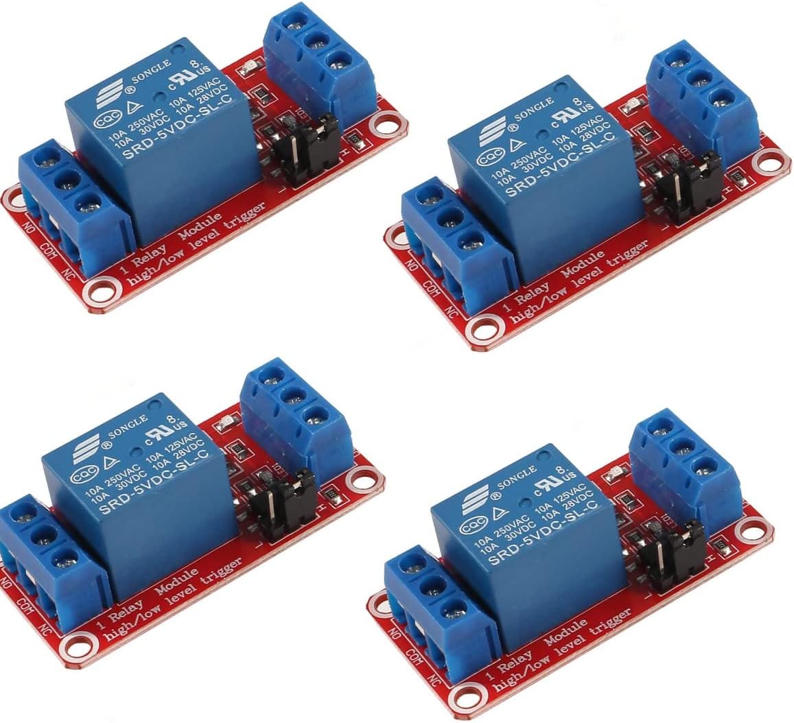 4 Pack 5V Relay Switch Module with OPTO Isolation Philippines | Ubuy