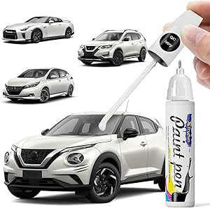 Amazon.com: XTryfun Ivory/White Pearl QX1 Touch Up Paint Compatible ...