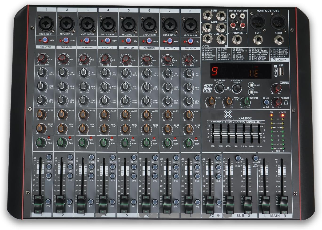 Studiomaster Studio Master Air 6U (6 Channel Mixer) With USB Option ...