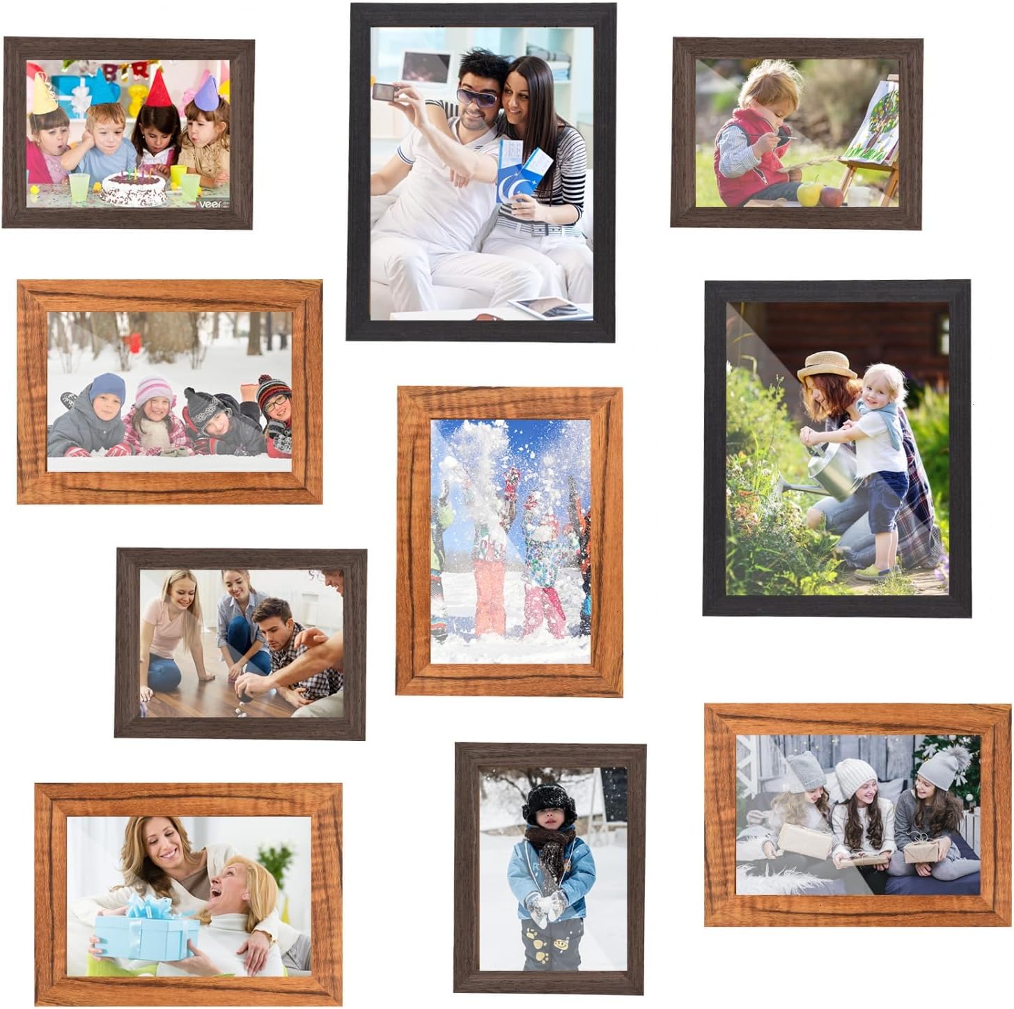 Amazon.com - Vumdua Collage Picture Frames Set of 10, Collage Picture ...