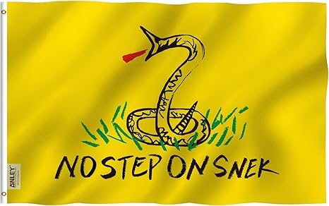 ANLEY Fly Breeze 3x5 Foot No Step On Snek Flag - Vivid Color and UV ...
