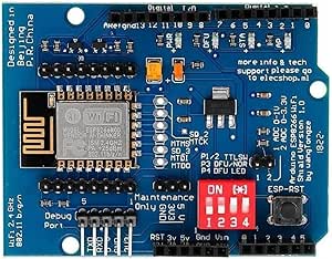 Shield Expansão Wifi Shield Esp8266 Esp12e Para Arduino | Amazon.com.br