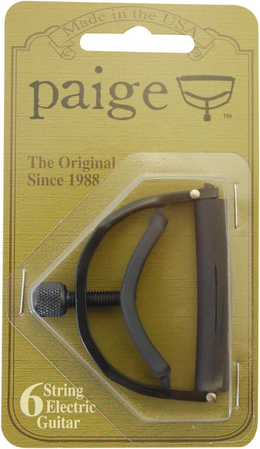 Amazon.com: Paige Original 6-string Acoustic Guitar Capo - Blue ...