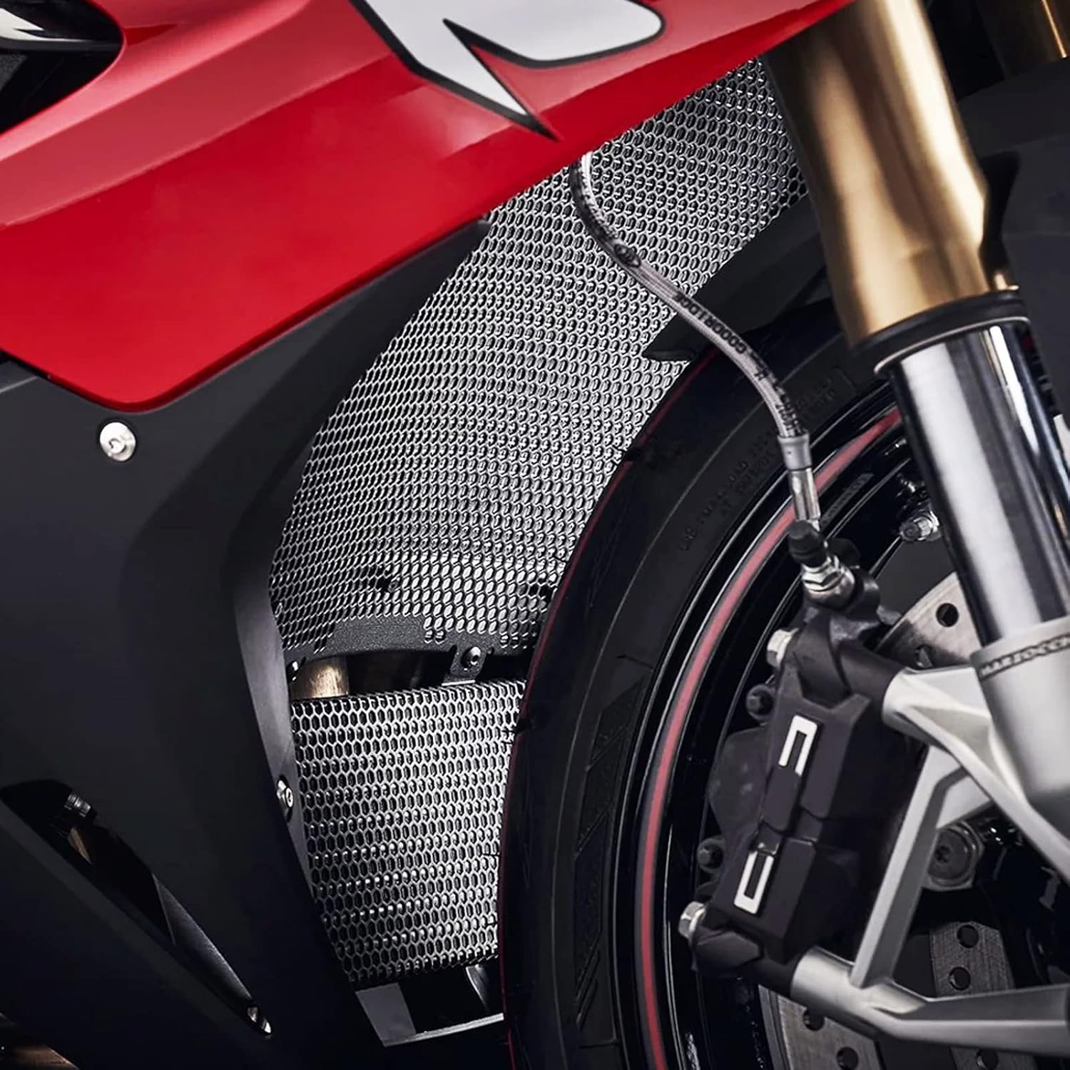 Amazon.com: Motorcycle Radiator Guard to fit B-M-W S1000RR 2019-2023 ...