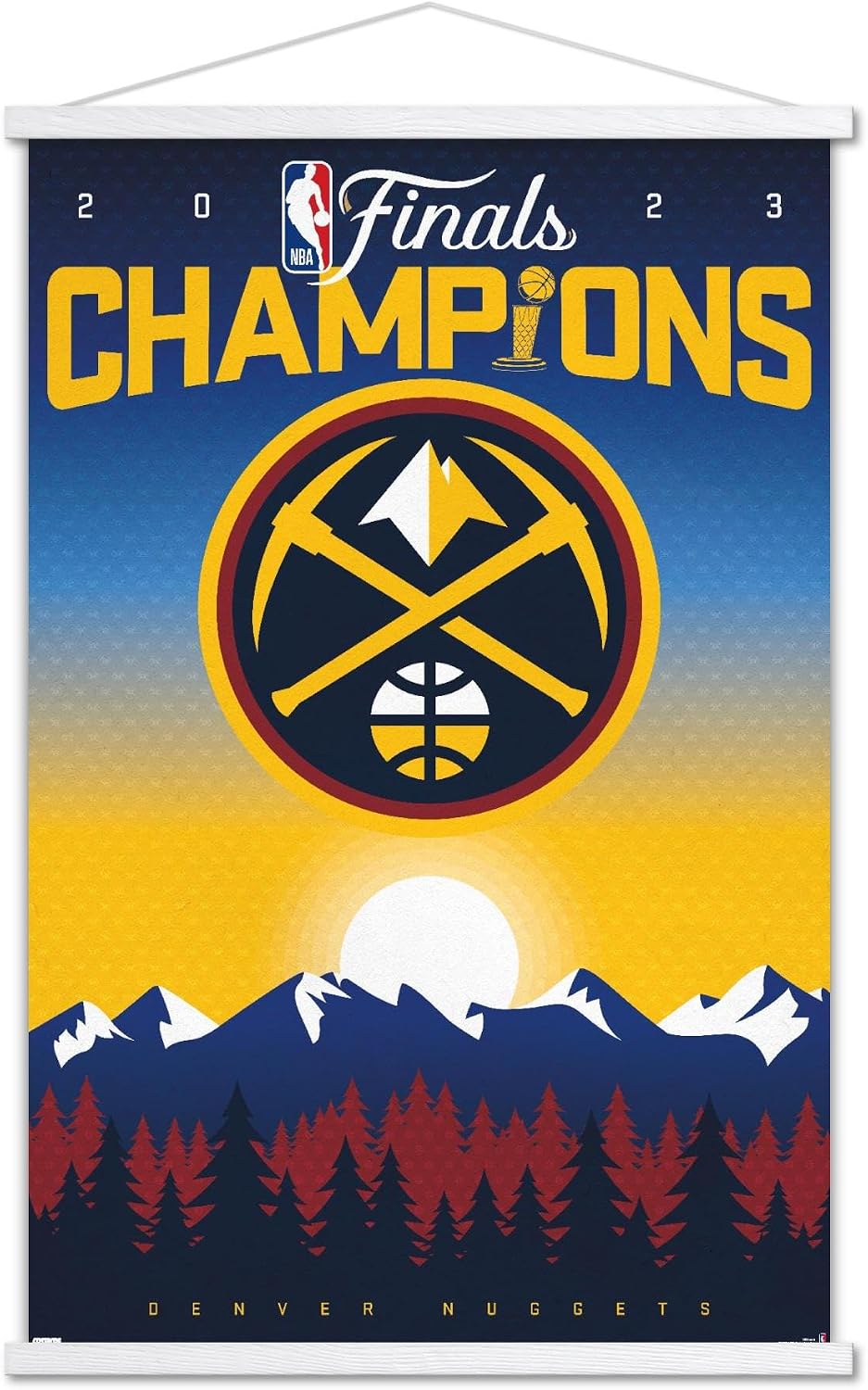 Amazon.com: Trends International NBA Denver Nuggets - 2023 NBA Finals ...
