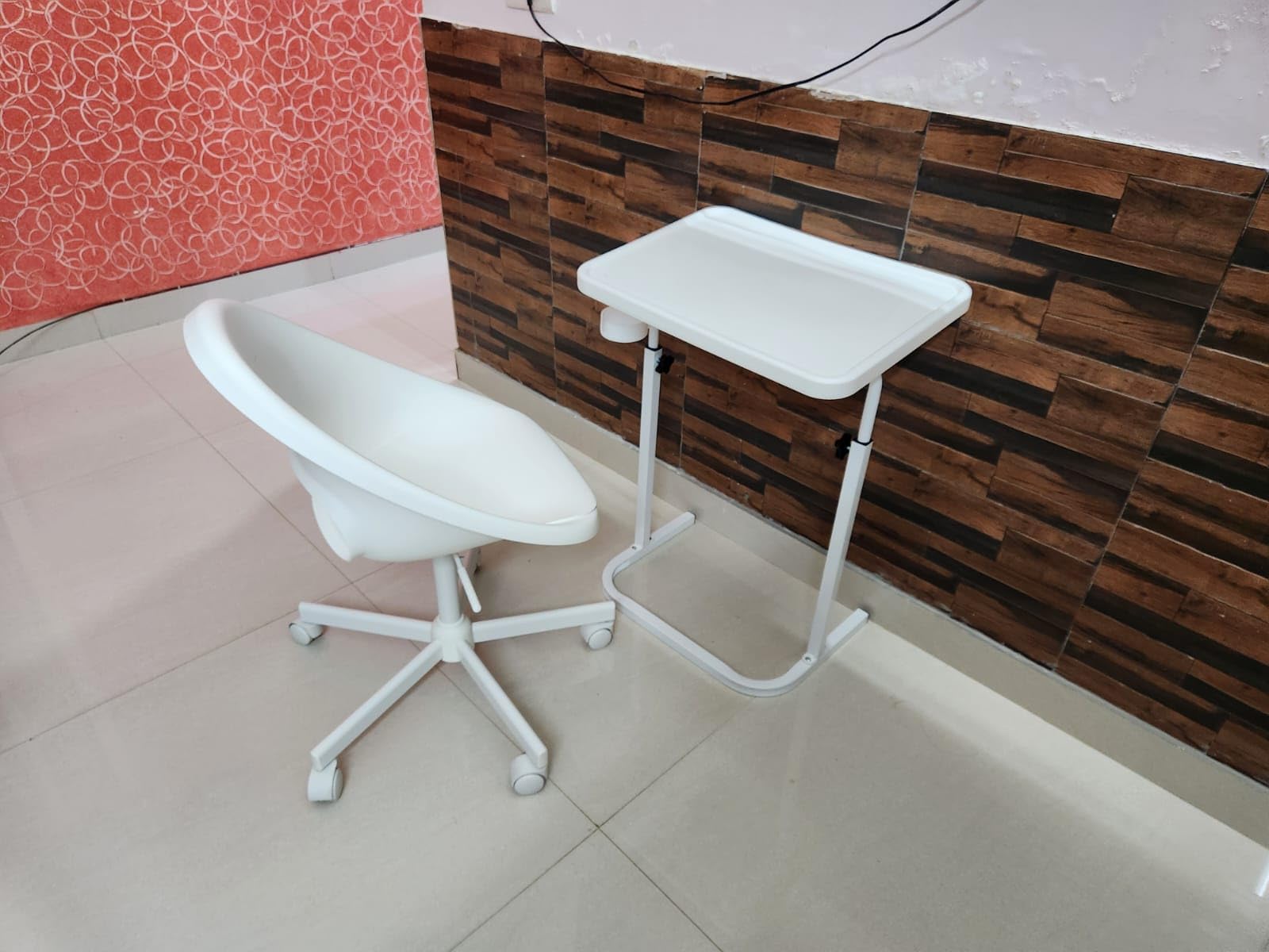 Ikea Alloy Steel Loberget Chair (White) : Amazon.in: Home & Kitchen