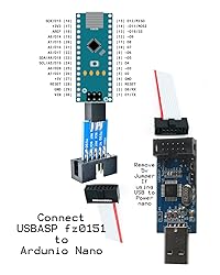 Amazon.com: Geekstory for ATMEL 51 AVR USB ISP ASP Microcontroller Programmer Downloader with ...