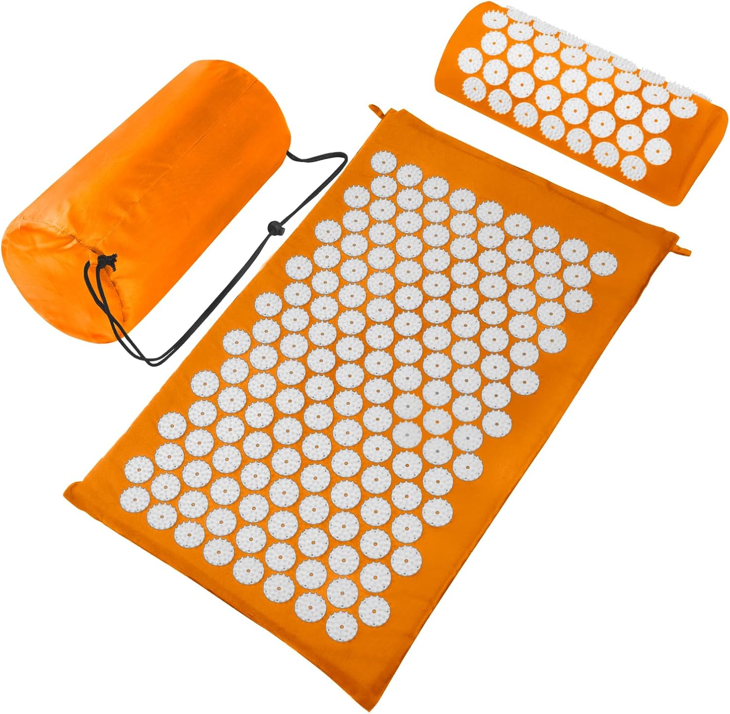Amazon.com: Acupressure Mat Set, Acupuncture Point Massage Pillow ...