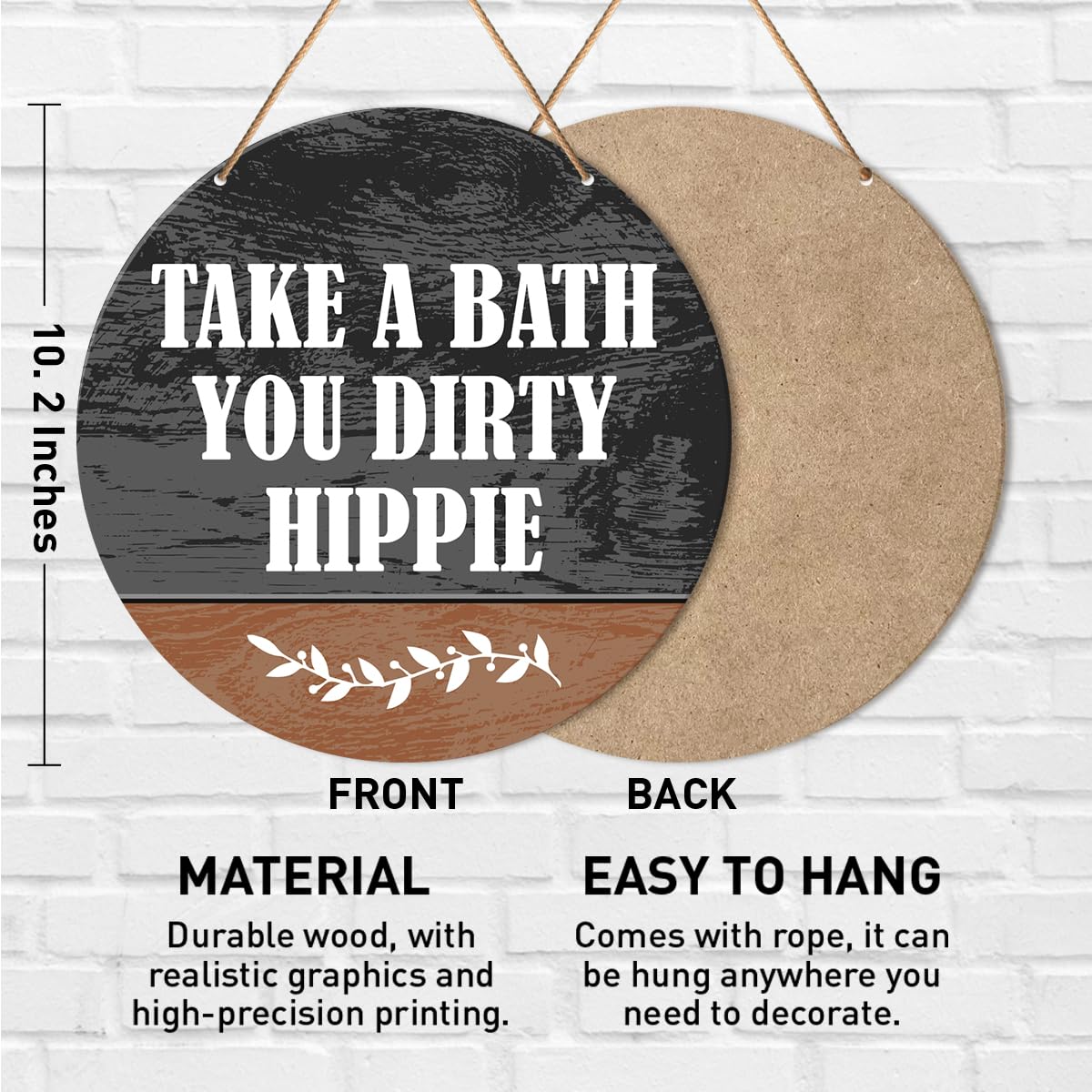 Barbershop Decor Bathoom Sign Wall Deco, Guest Bathoom Hanging Sign ...