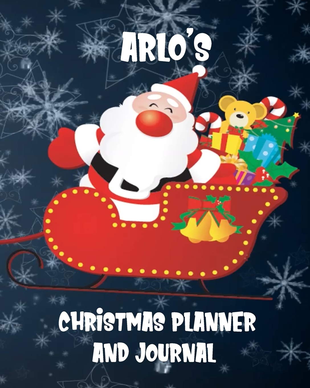 Buy Arlo's Christmas Planner and Journal: Personalised Children's ...