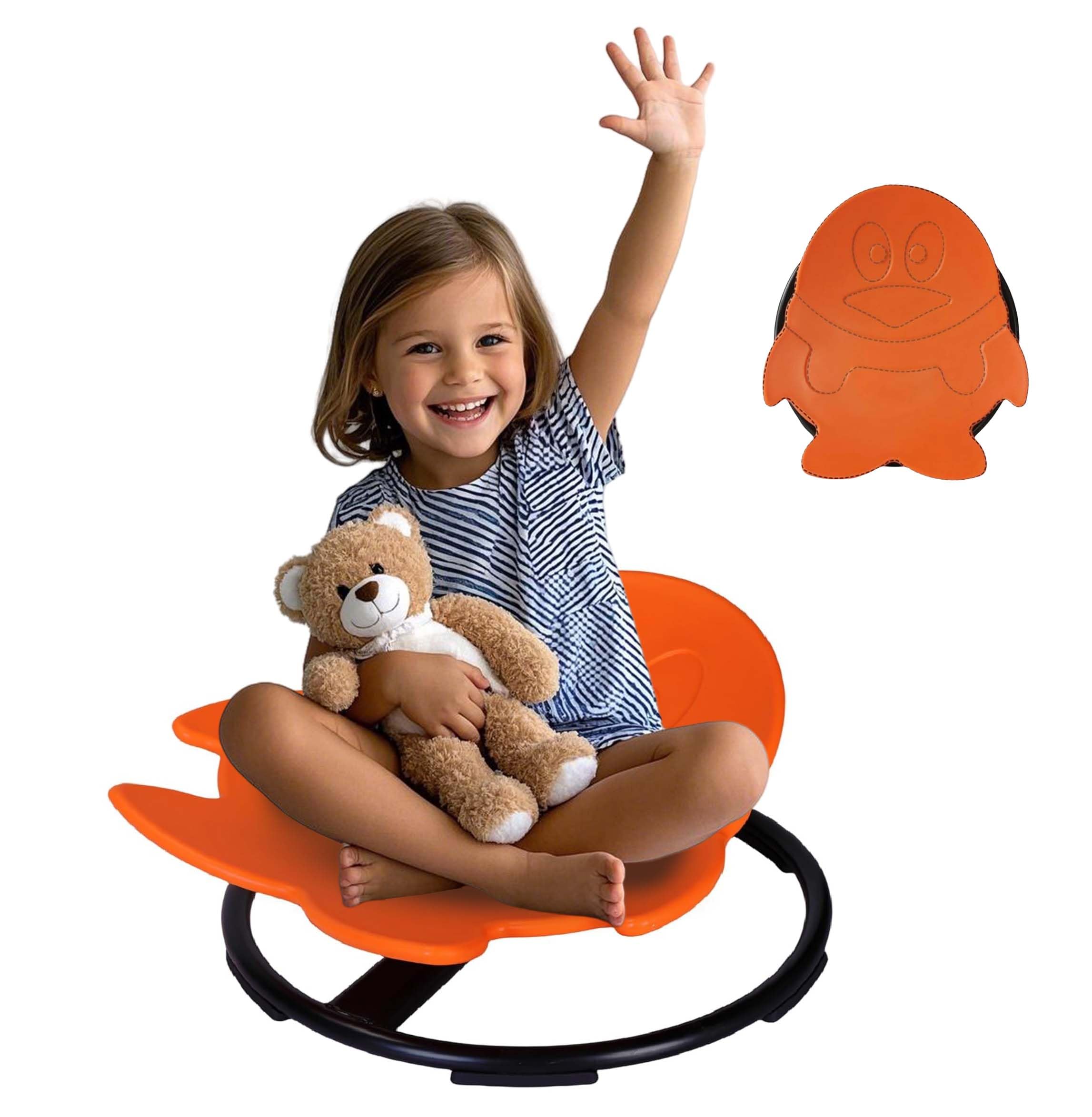 Spinning Chair Brelley Sensory For Kids, Autistic Kids Swivel Chair ...