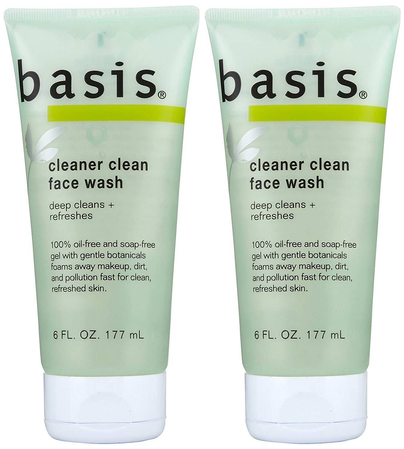 Amazon.com: Basis Cleaner Clean Face Wash, 6 oz, 2 pk : Beauty ...