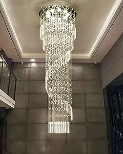 Amazon.com: Man dream Ceiling Pendant Light, Crystal Chandelier Modern ...