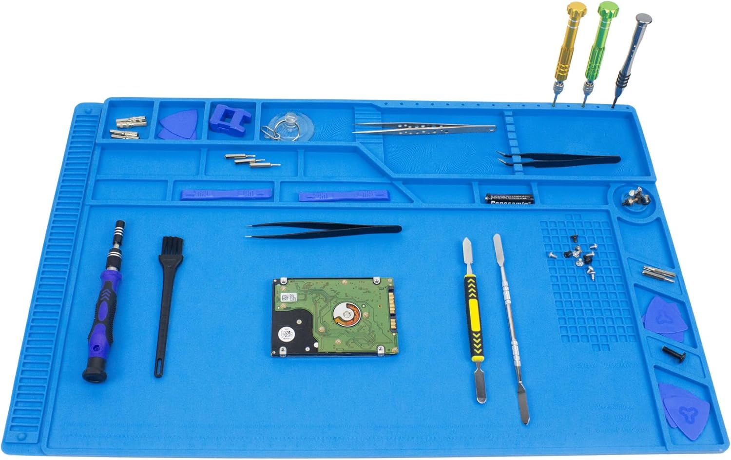 S180 Large Soldering Mat,Large Anti-Static Heat Insulation Silicone ...