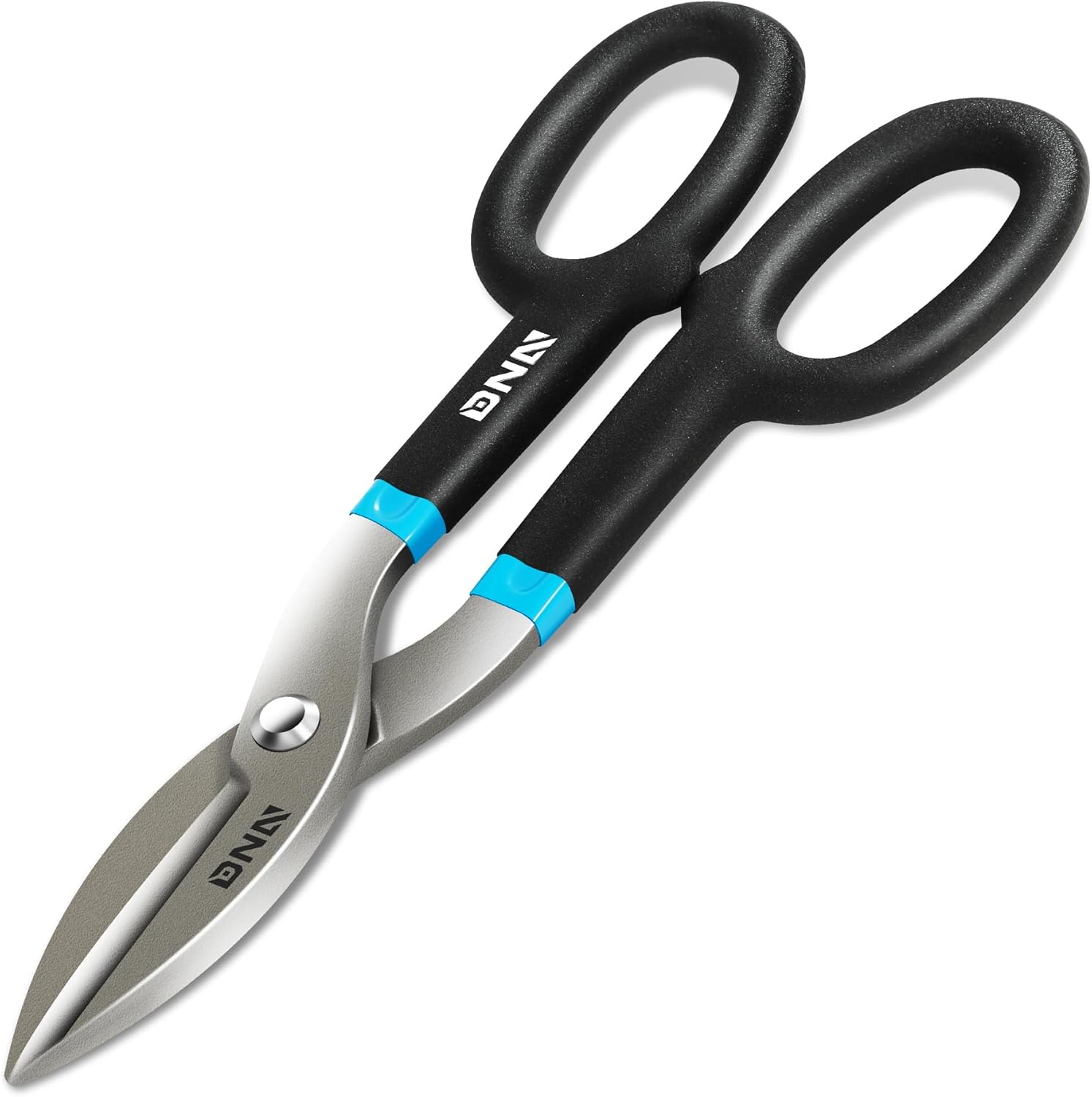 DNA MOTORING Straight Cut Tin Snip Shears, Heavy Duty High Carbon Steel ...